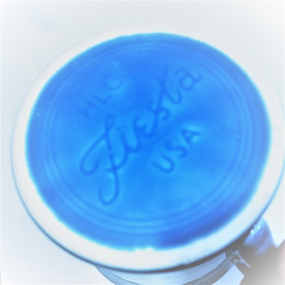 Fiestaware | Kitchen | Fiestaware Blue Coffee Mug Vintae | Poshmark